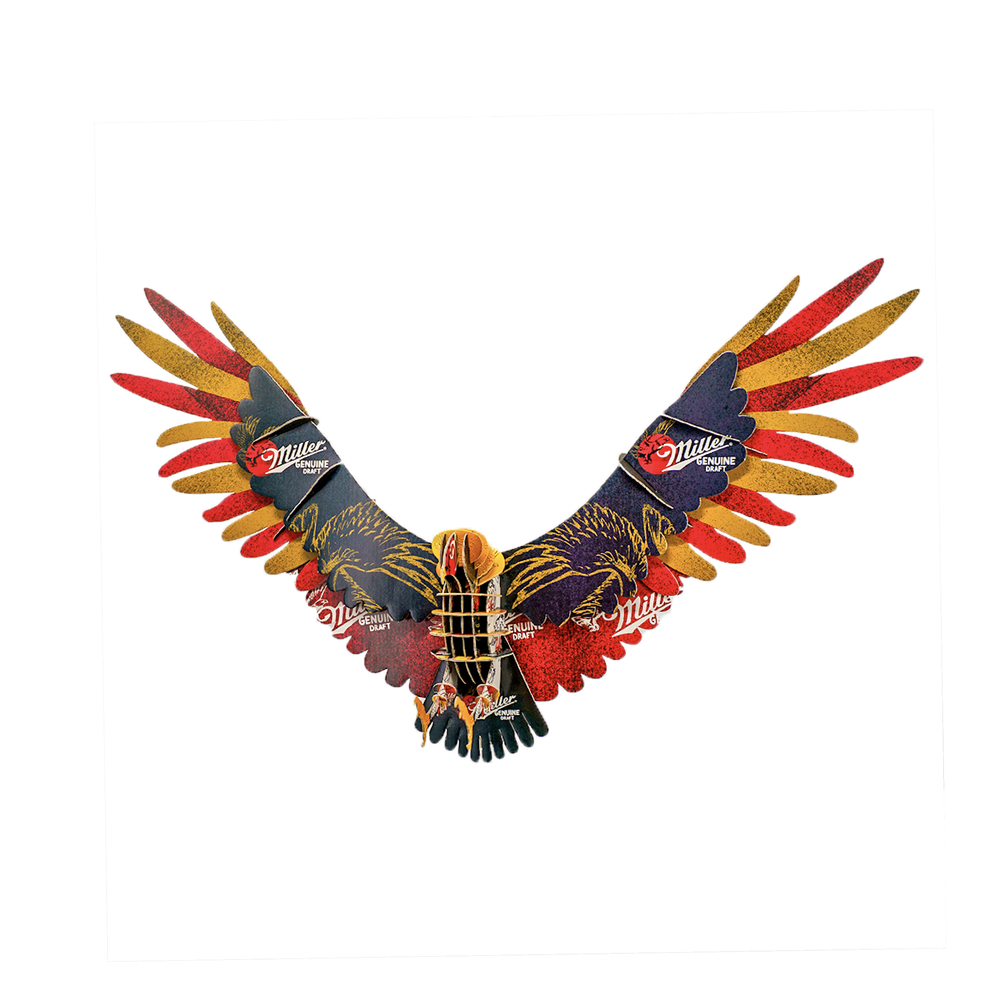 Miller Genuine Draft Eagle