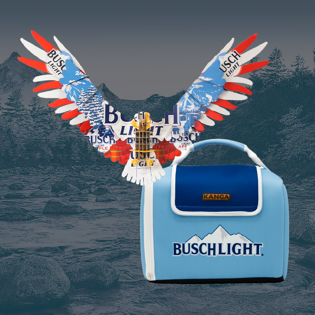 Busch Light Eagle and Kase Mate Bundle